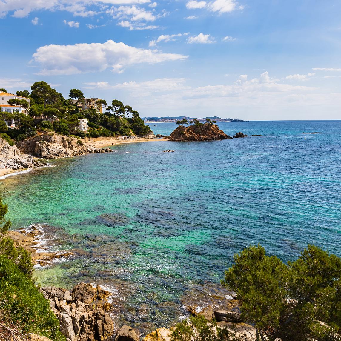 Beaches and coves - Platja d'Aro, Spain