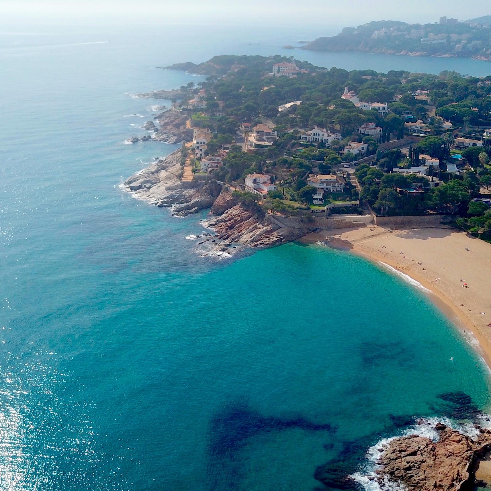 Playas y calas - Platja d'Aro, Costa Brava